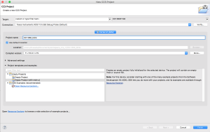 Simple CC1350 blink example – Allan's Workshop