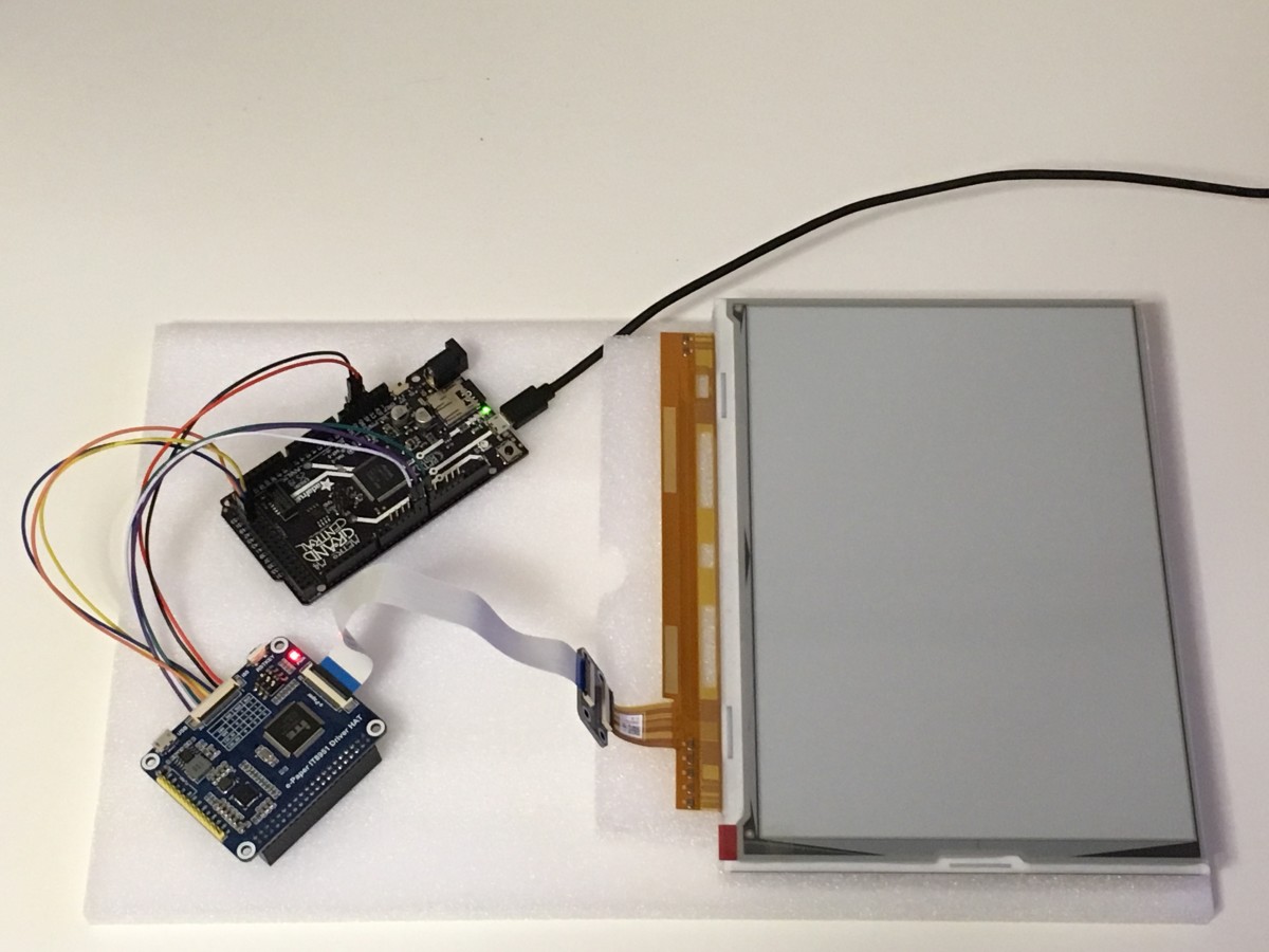 Fun with e-paper and Arduino using an Adafruit Grand Central M4 and ...